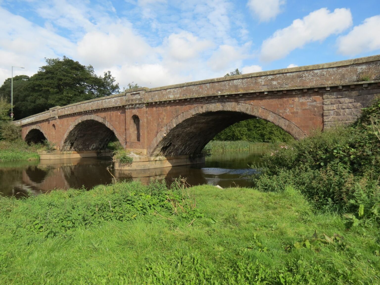 Cowley Bridge – River Creedy – Somerset Rivers